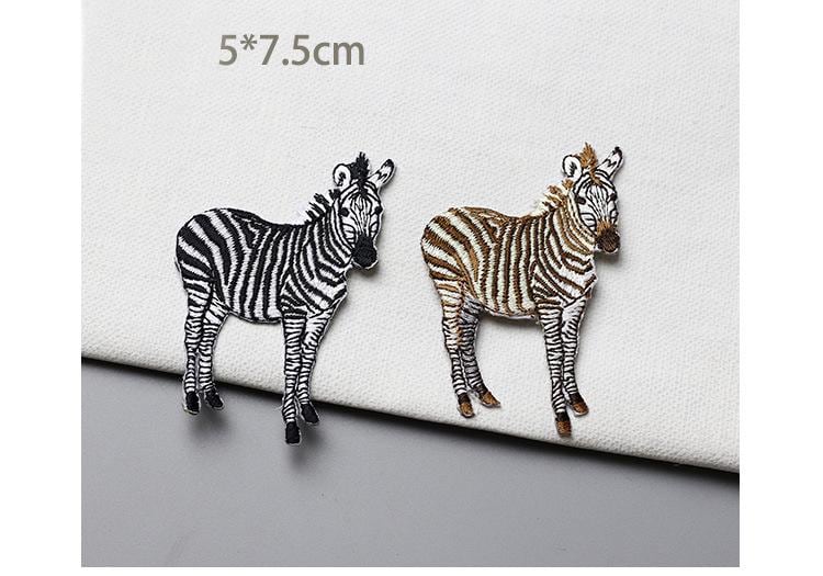 Animal Patches,animal Embroidered Patch,zebra Patch,tiger Patch ...