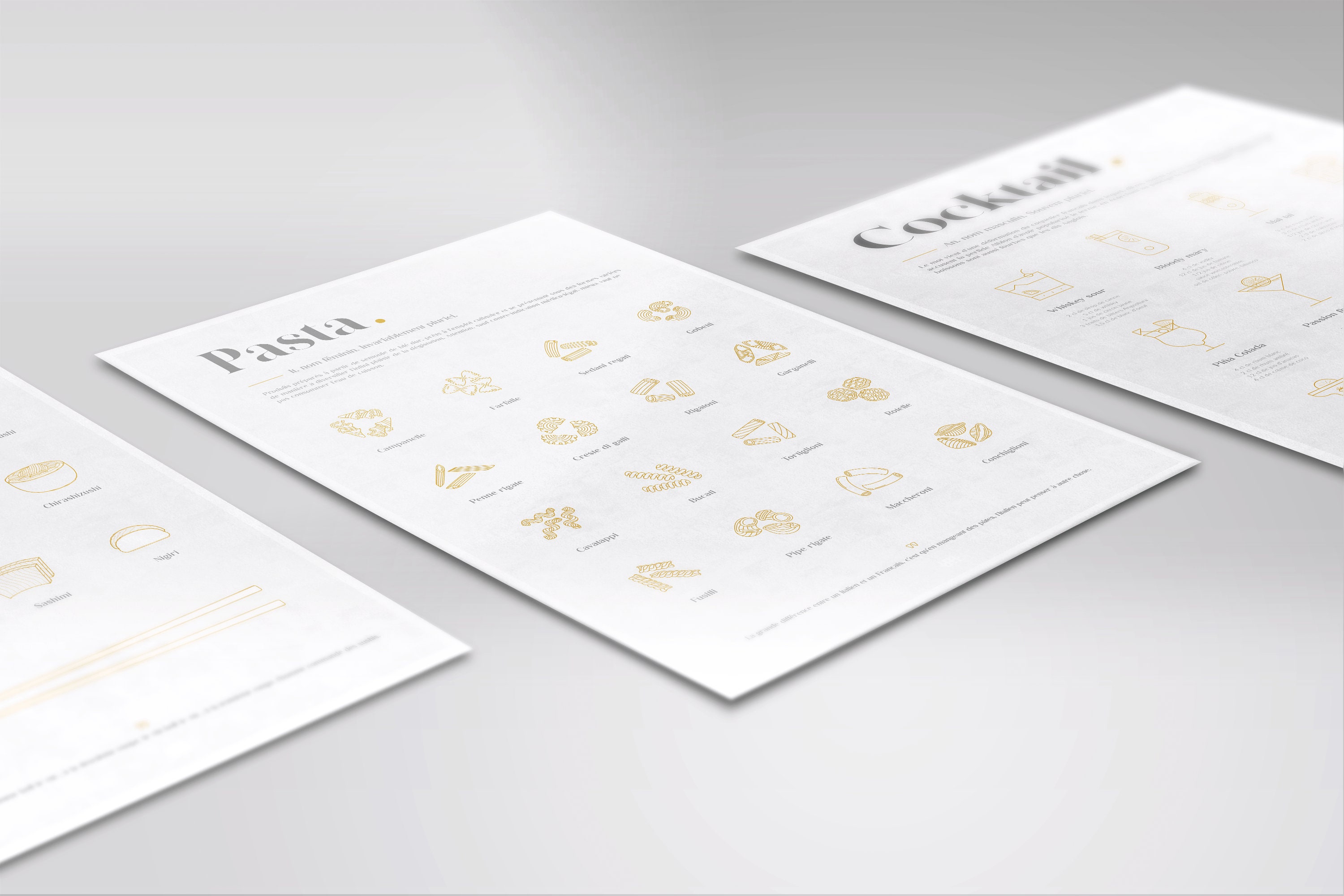 PASTA - Encyclo-poster - Etsy