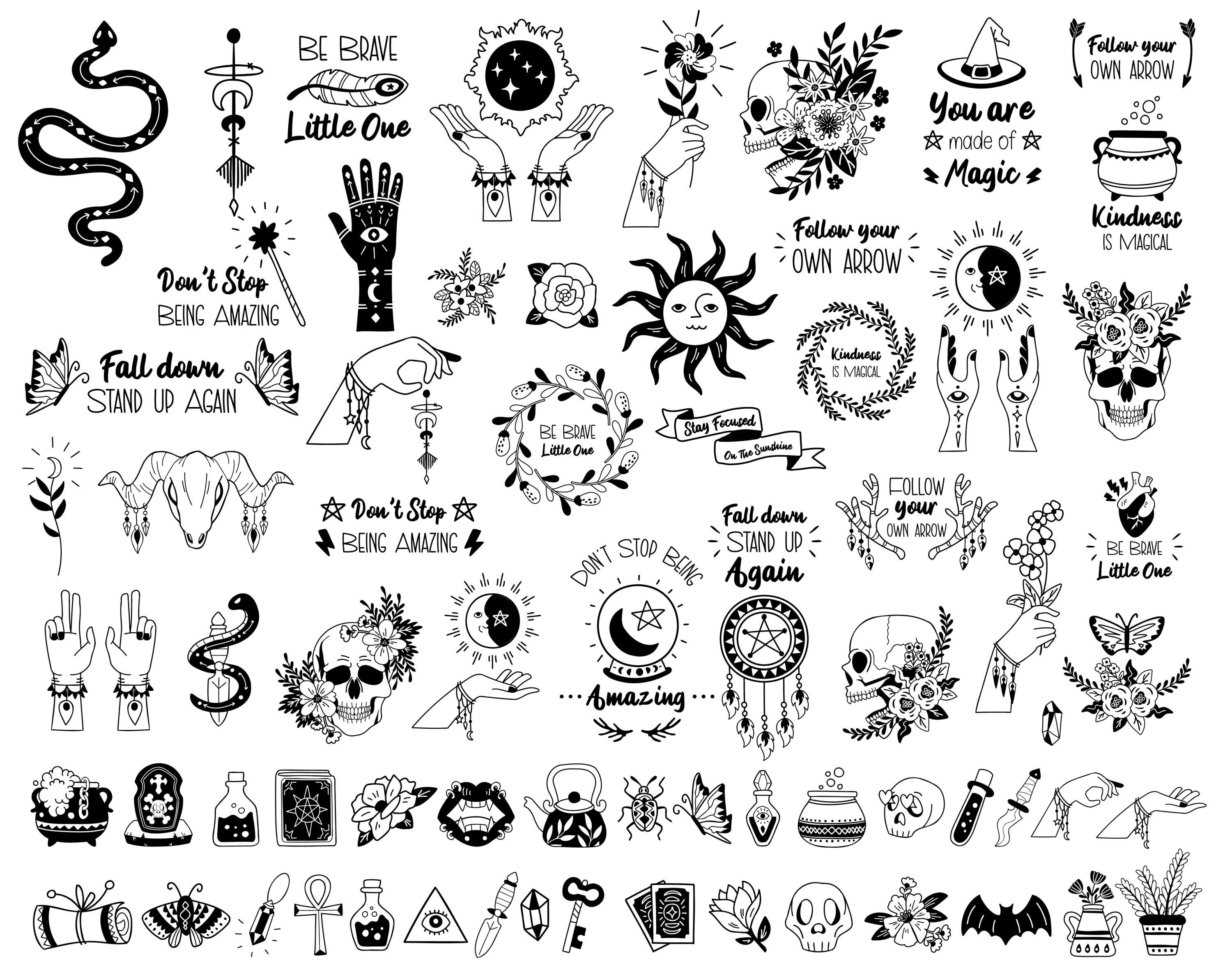 200 Witchcraft Svg, Magical Svg, Mystic Svg, Magic Svg, Celestial Svg ...