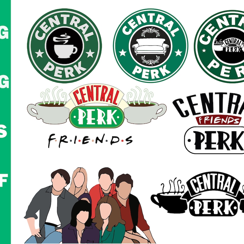 Central Perks Logo Svg - Etsy