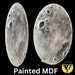 Moon STL File, Moon, Moon CNC Files, Cnc Wall Decor, Cnc Art, Moon for ...
