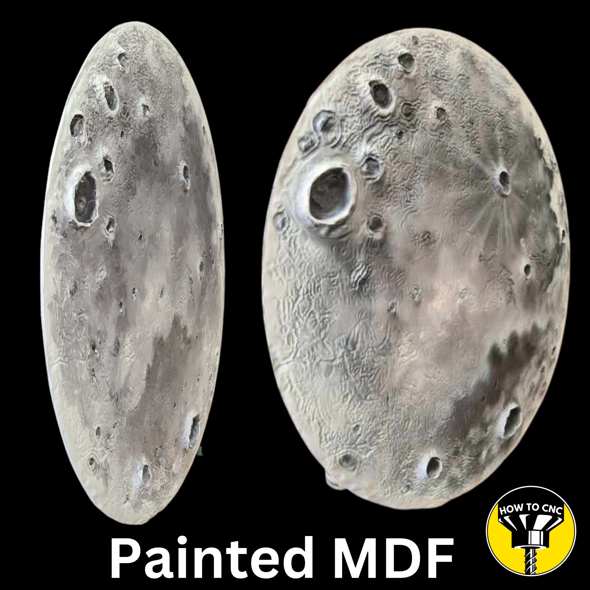 Moon Stl File Moon Moon Cnc Files Cnc Wall Decor Cnc Art Moon For