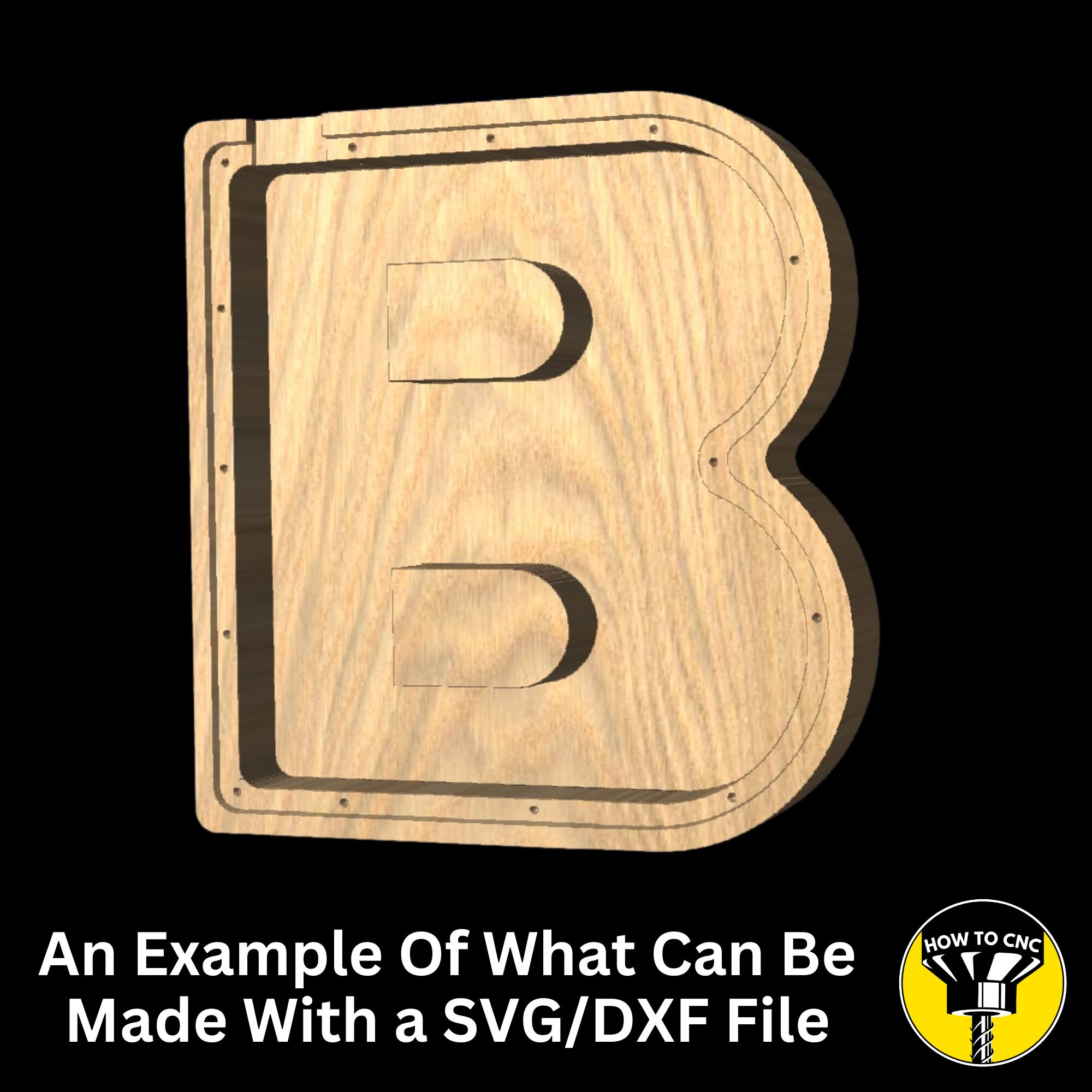 Complete A to Z Alphabet Capital Letter Money Box SVG Files, Money Box ...