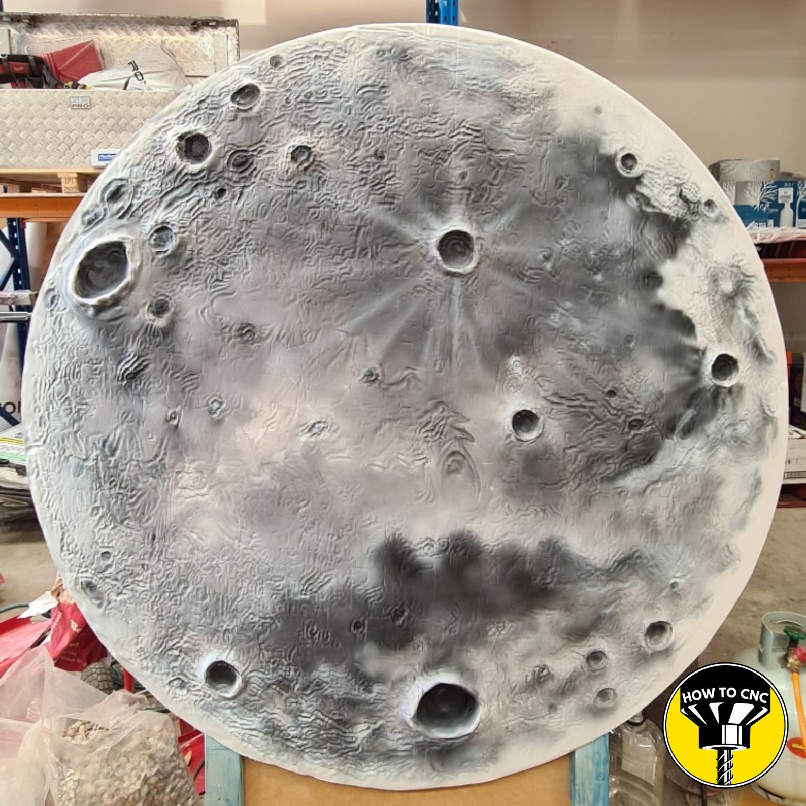 Moon STL File, Moon, Moon CNC Files, Cnc Wall Decor, Cnc Art, Moon for ...