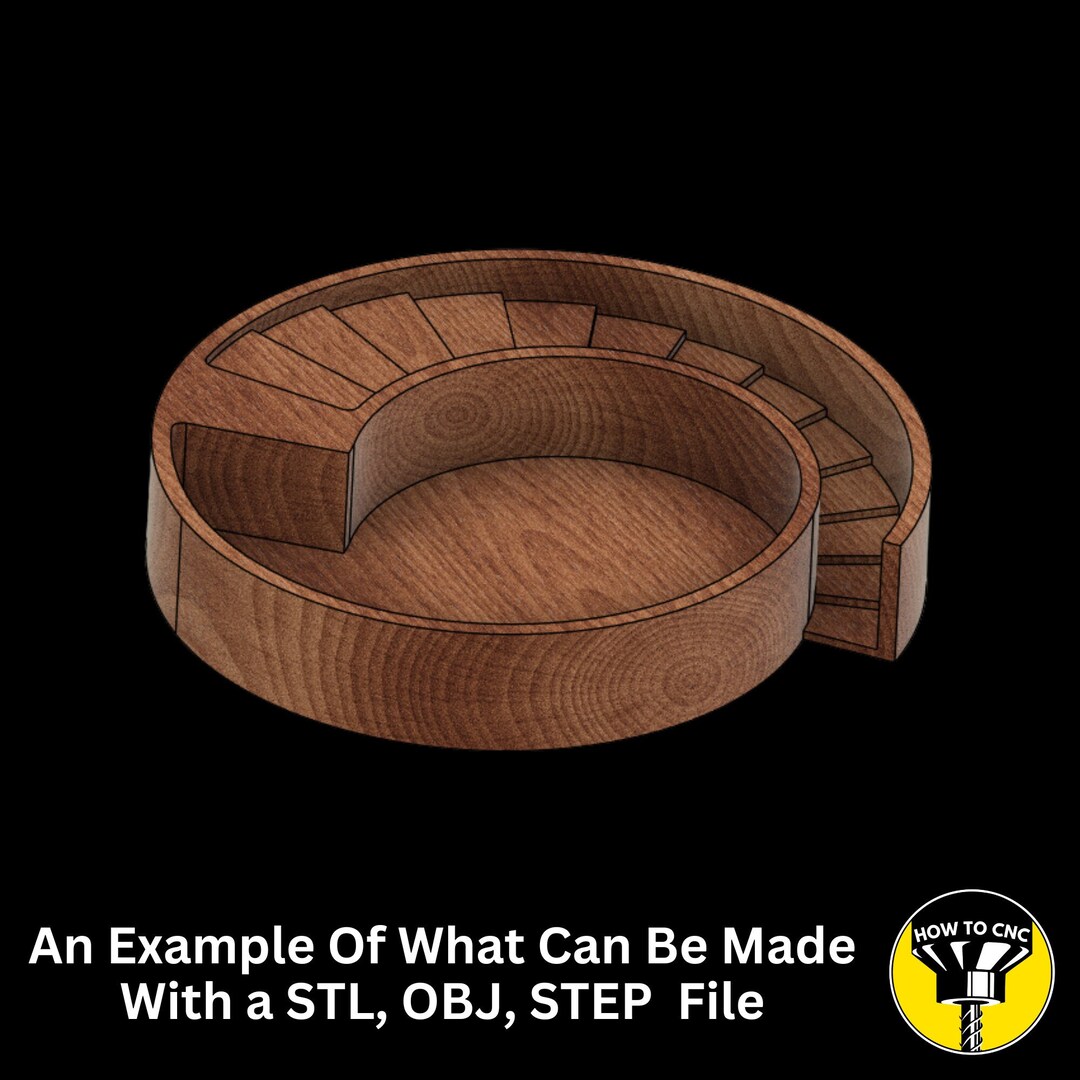 Plant Holder STL File for CNC Routers, 3D Flower Pot Stl File, Home ...