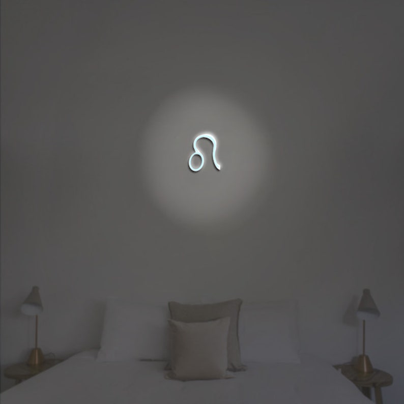 Leo LED Neon Sign - Etsy