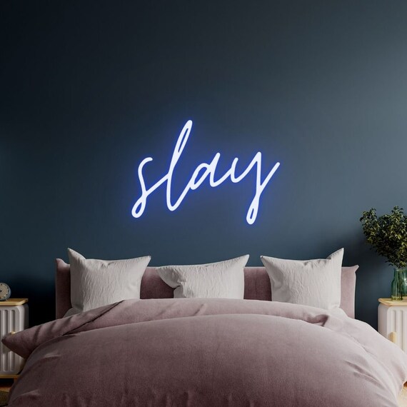 Slay LED Neon Sign - Etsy