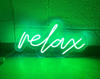 Relax Sign - Etsy UK