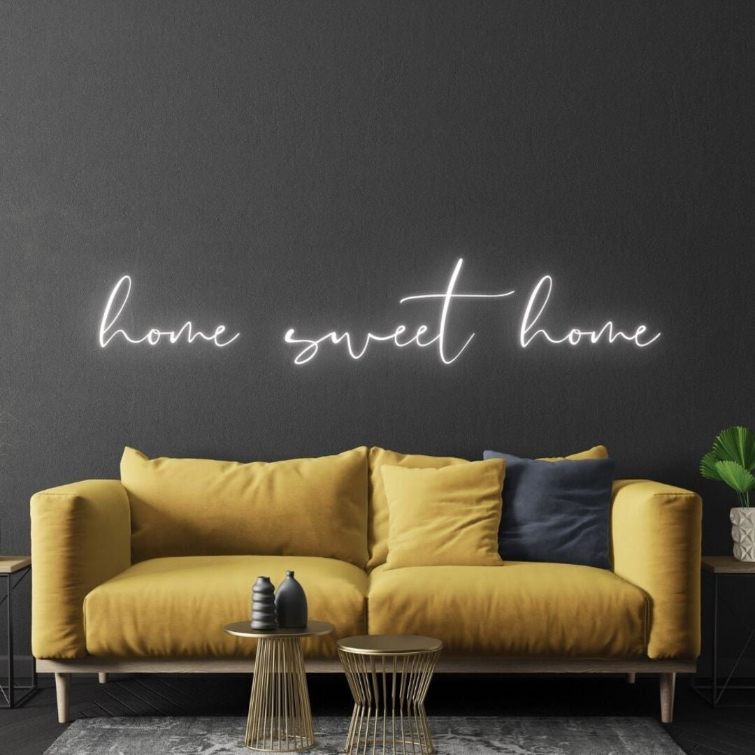 Home Sweet Home LED Neon Sign - Etsy