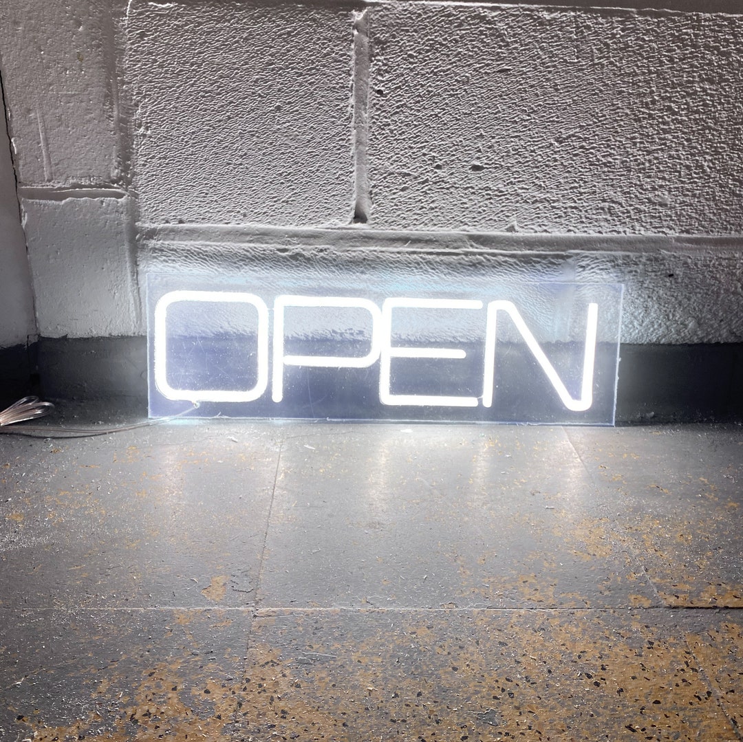Open Caps LED Neon Sign - Etsy