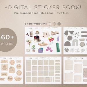 Minimalist Digital Planner, Undated Goodnotes Planner, Daily, Weekly ...