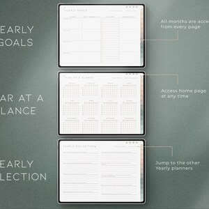 Minimalist Digital Planner, Undated Goodnotes Planner, Daily, Weekly ...