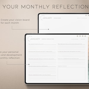 Minimalist Digital Planner, Undated Goodnotes Planner, Daily, Weekly ...