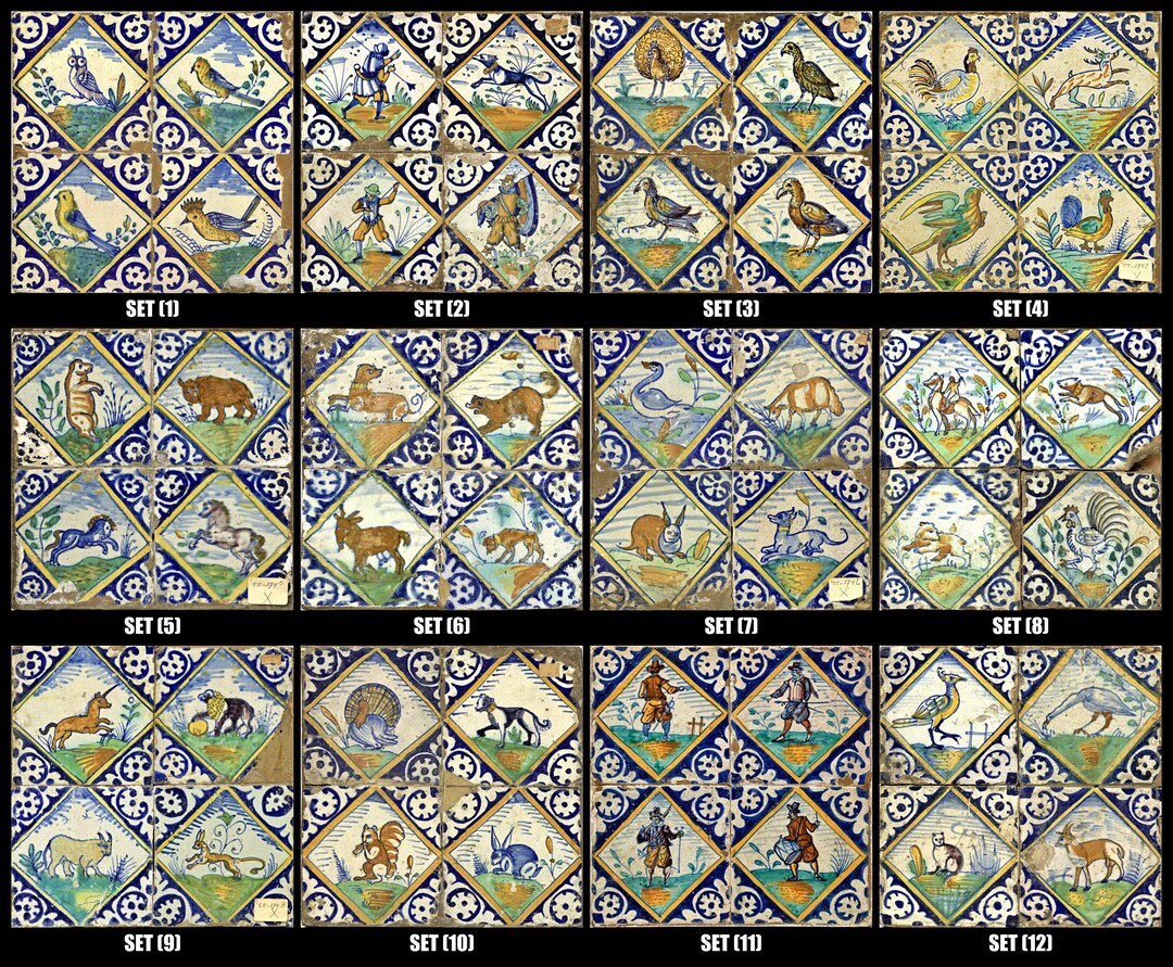 We Bring Antique Ceramic Tiles From Museums to Your Homes With ...