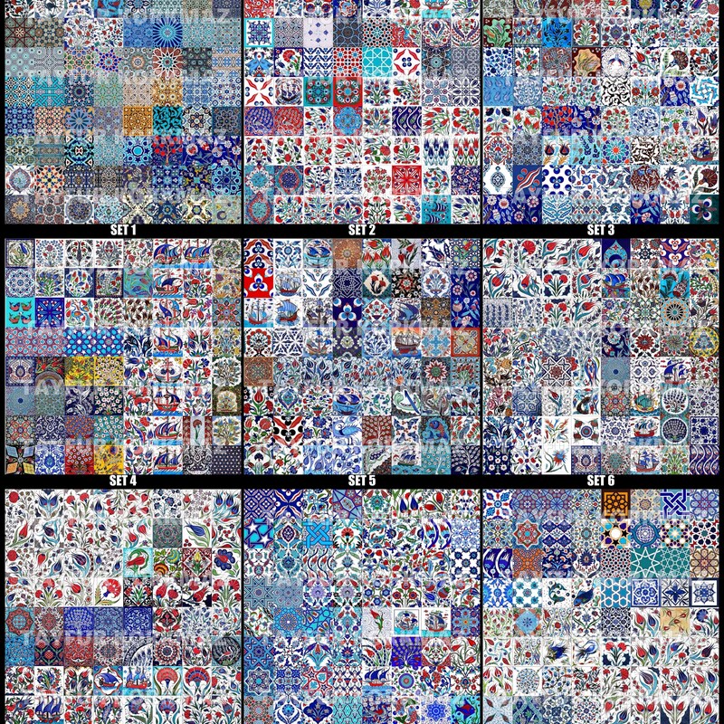 Turkish Ceramic Tile - Etsy
