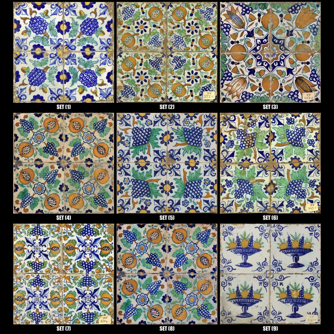 We Bring Antique Ceramic Tiles From Museums to Your Homes With ...