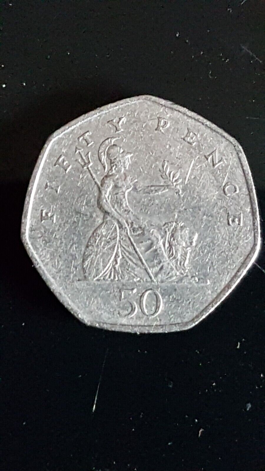 Extremely Rare 1997 50p Coin - Etsy