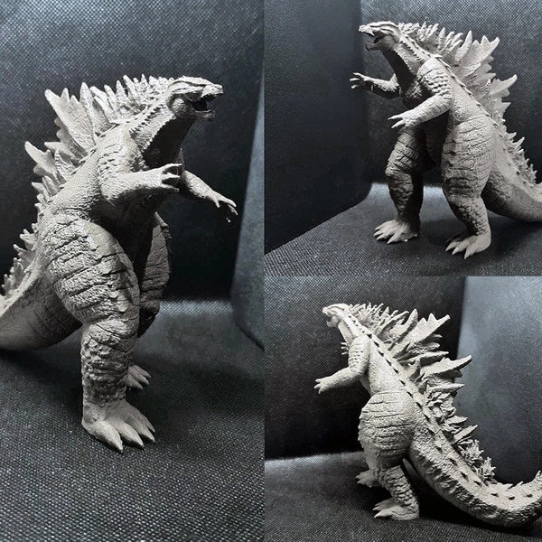 Godzilla Stl File 3d - Etsy