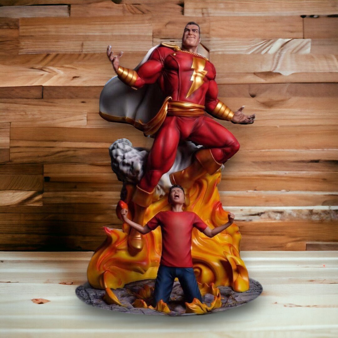 Shazam 3D Stl Digital File Shazam 3D F4n 4RT DC - Etsy