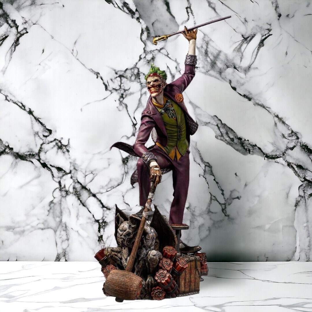 Joker Figure 3d Printer Stl File Joker 3D Digital Stl File - Etsy
