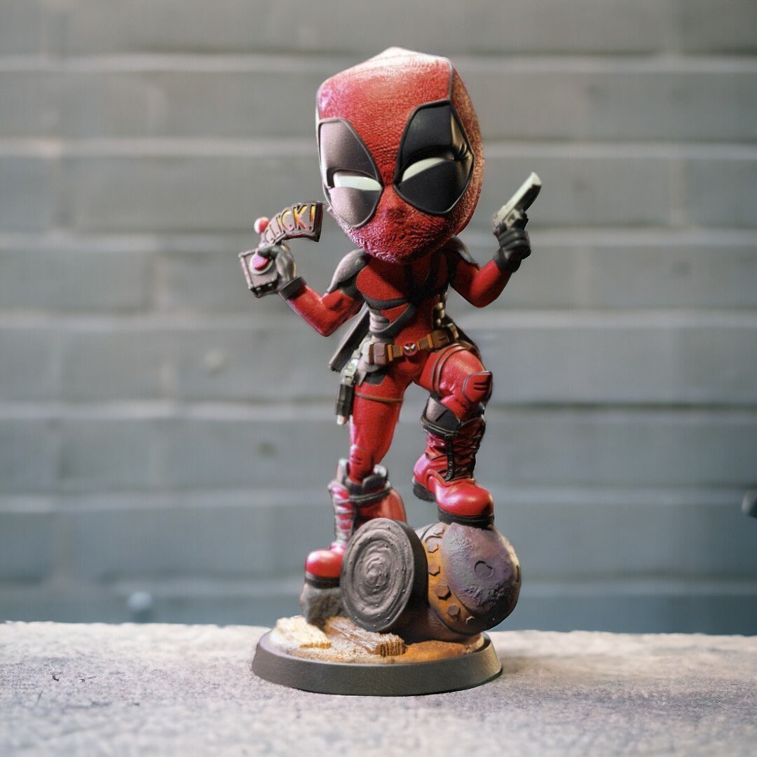 Deadpool High Quality 3D Model STL File for 3D Printers - Etsy