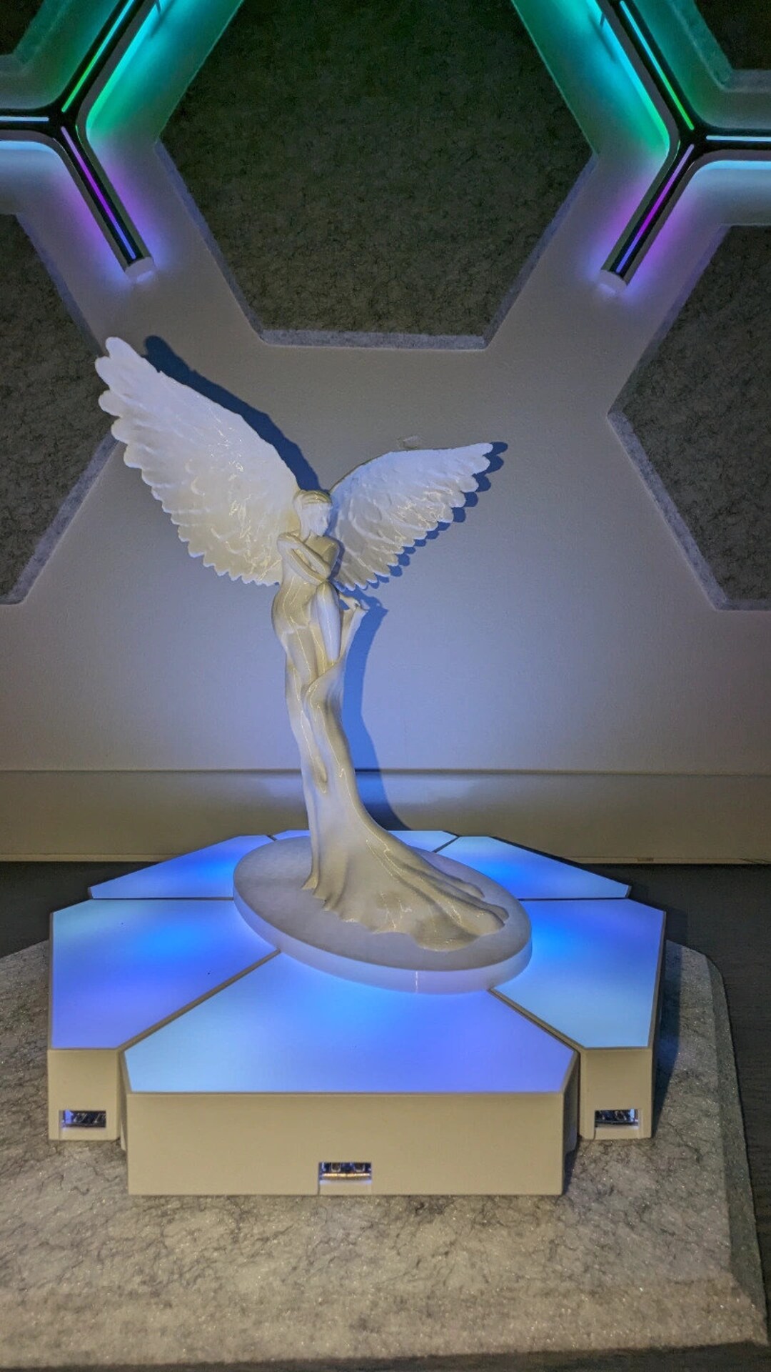 Angel 3D Stl Print File Wall Decor 3d Digital File - Etsy