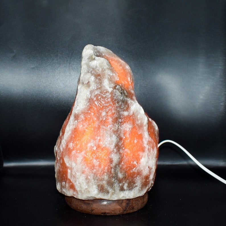 Natural Himalayan Grey Salt Lamp 100% Hand Crafted Rock Salt - Etsy