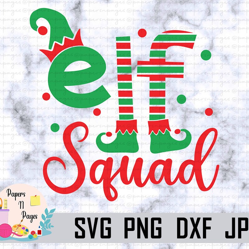 Elf Squad Svg - Etsy