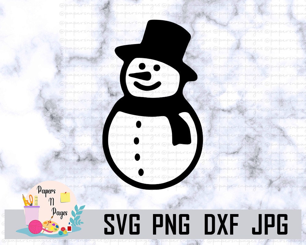 Snowman SVG Bundle Christmas Snowman SVG Snowman Cut File - Etsy
