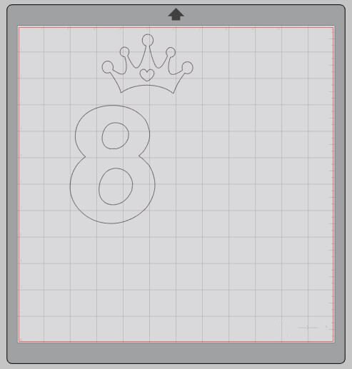 Crown Numbers SVG, Birthday Numbers With Crown Svg, Princess, Girl ...
