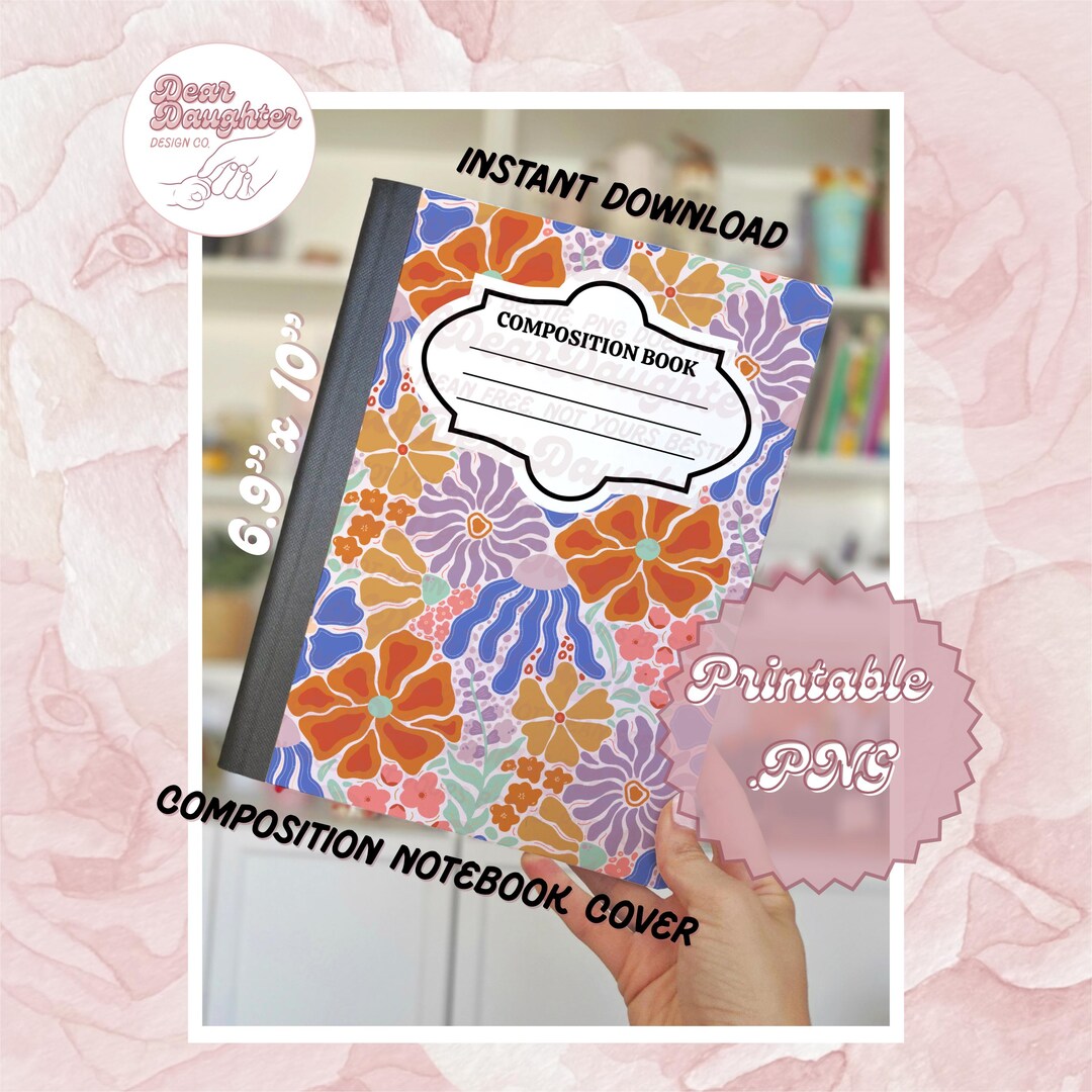 Henri Matisse Inpired Retro Floral Composition Notebook Cover PNG ...