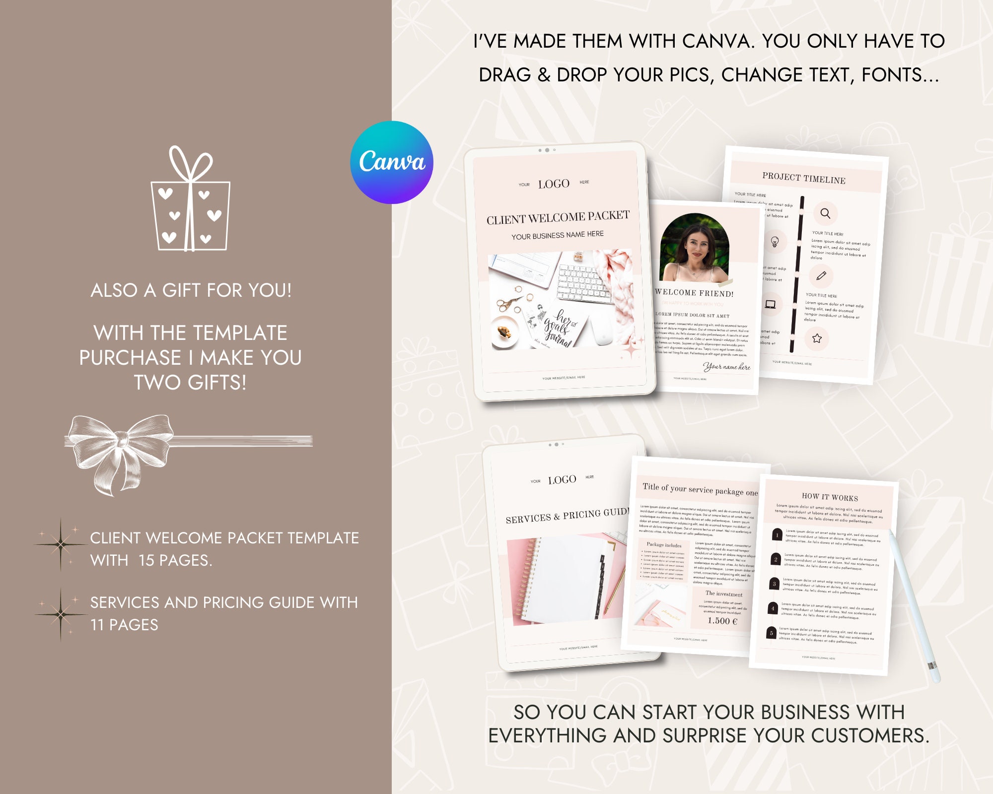 Sarah Virtual Assistant Wordpress Website Template Elementor Pro ...