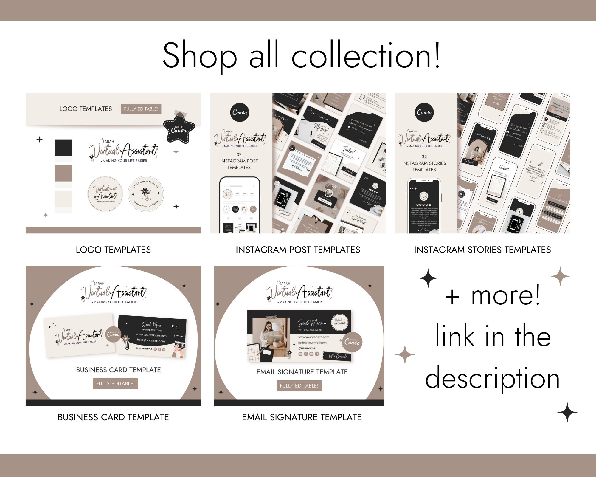 Sarah Virtual Assistant Wordpress Website Template Elementor Pro ...