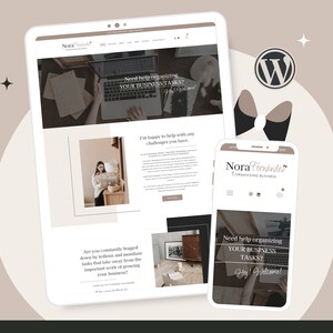 Nora Recolor Wordpress Website Template Elementor Pro - Etsy