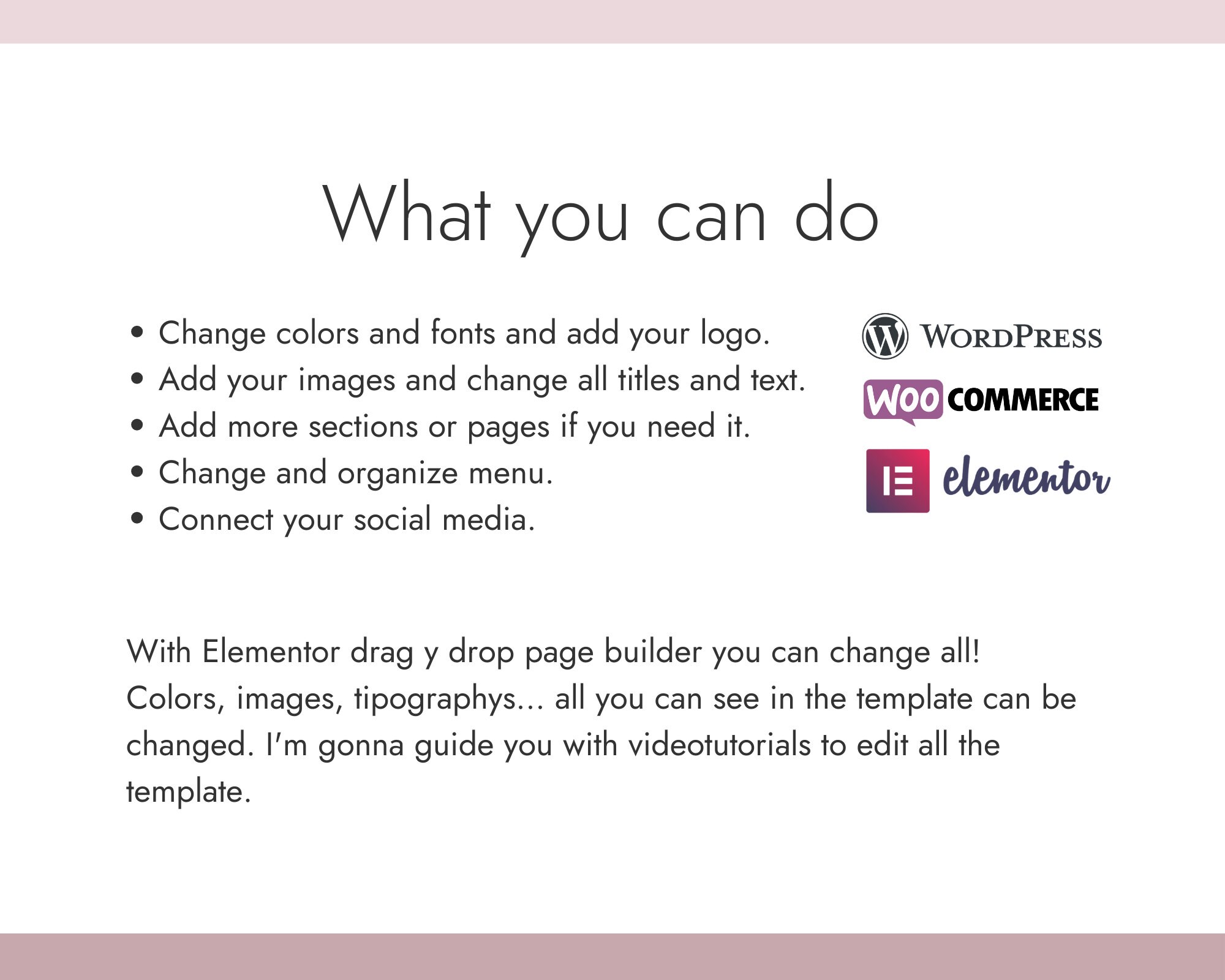 Tiny And Sweet Woocommerce Template Wordpress Ecommerce Elementor Pro