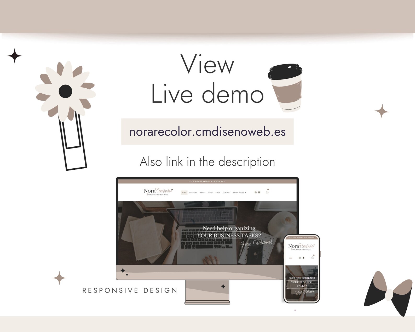 Nora Recolor Wordpress Website Template Elementor Pro Templates Kit ...