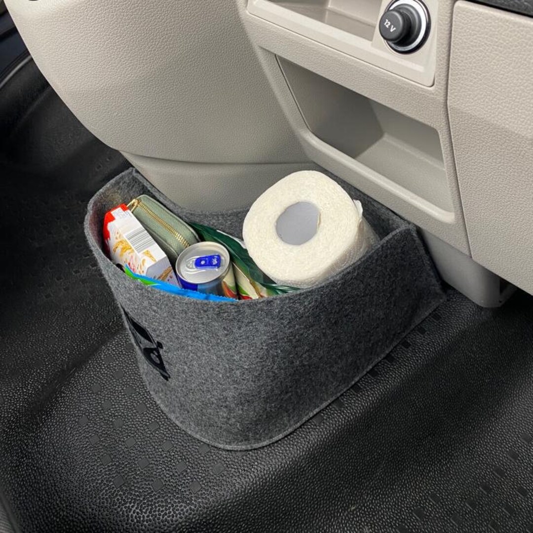 Vw T6 Bulli Cockpit Felt Bag in Dark Gray for Transporter - Etsy