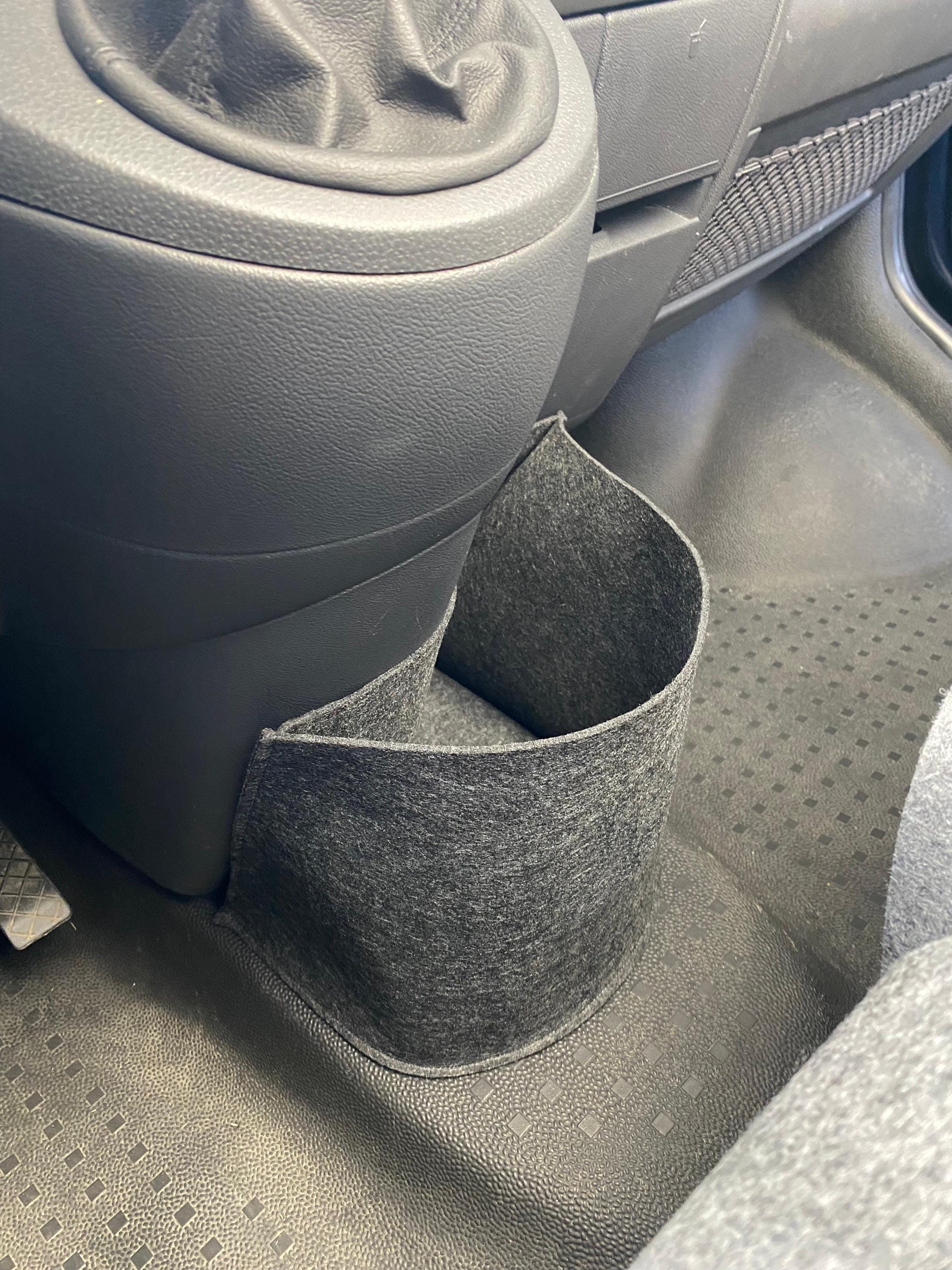 VW T5 Bulli Cockpit Felt Bag in Anthracite for Transporter, Caravelle ...