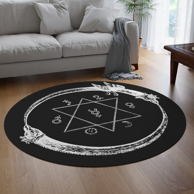 Wiccan Rug - Etsy