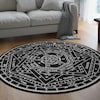 Enochian Magick Archangel Magic Circle Round Carpet Hermetic Sigils ...
