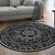 Enochian Magick Magic Circle Round Carpet Hermetic Rosicrucian Esoteric ...