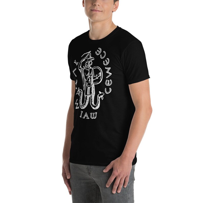 Abraxas Gnostic Occult Shirt Esoteric Art Pagan Shirt Hermetic - Etsy