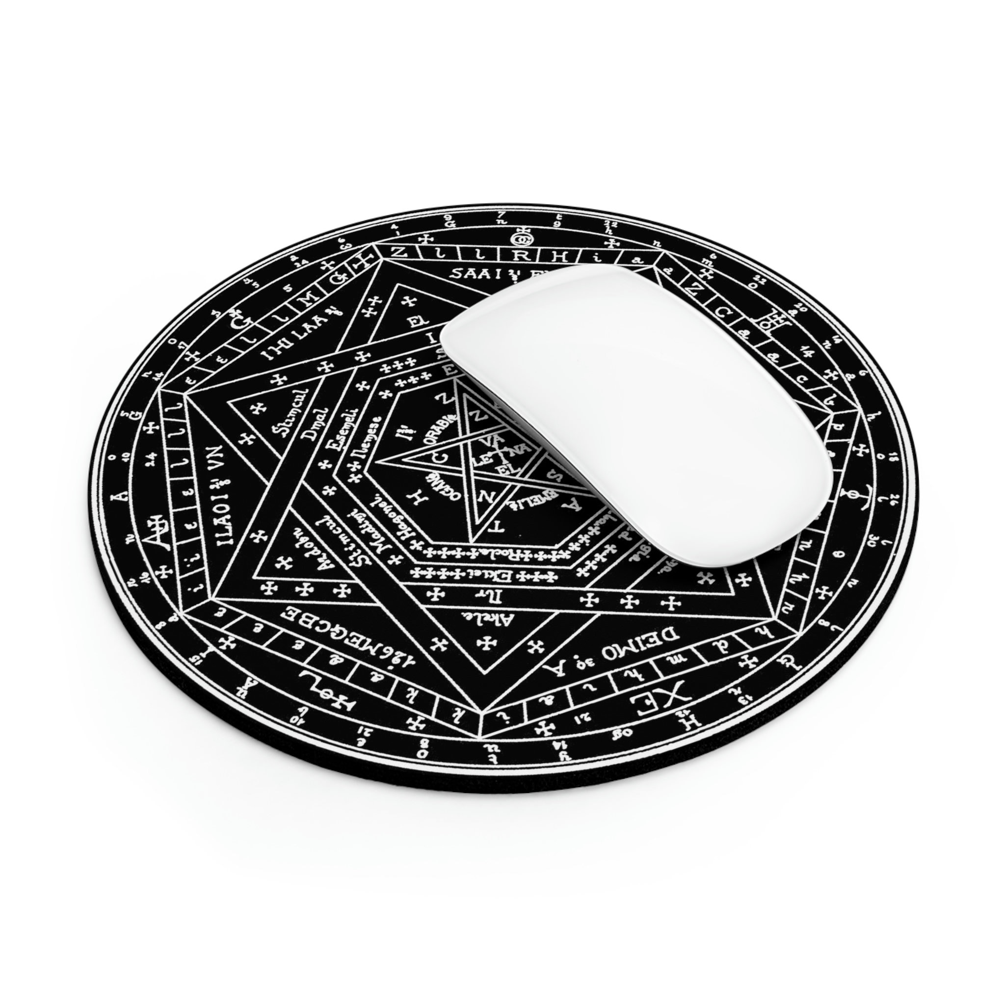 Enochian Magick Archangel Sigils Occult Art Custom Mouse Pad Alchemist ...