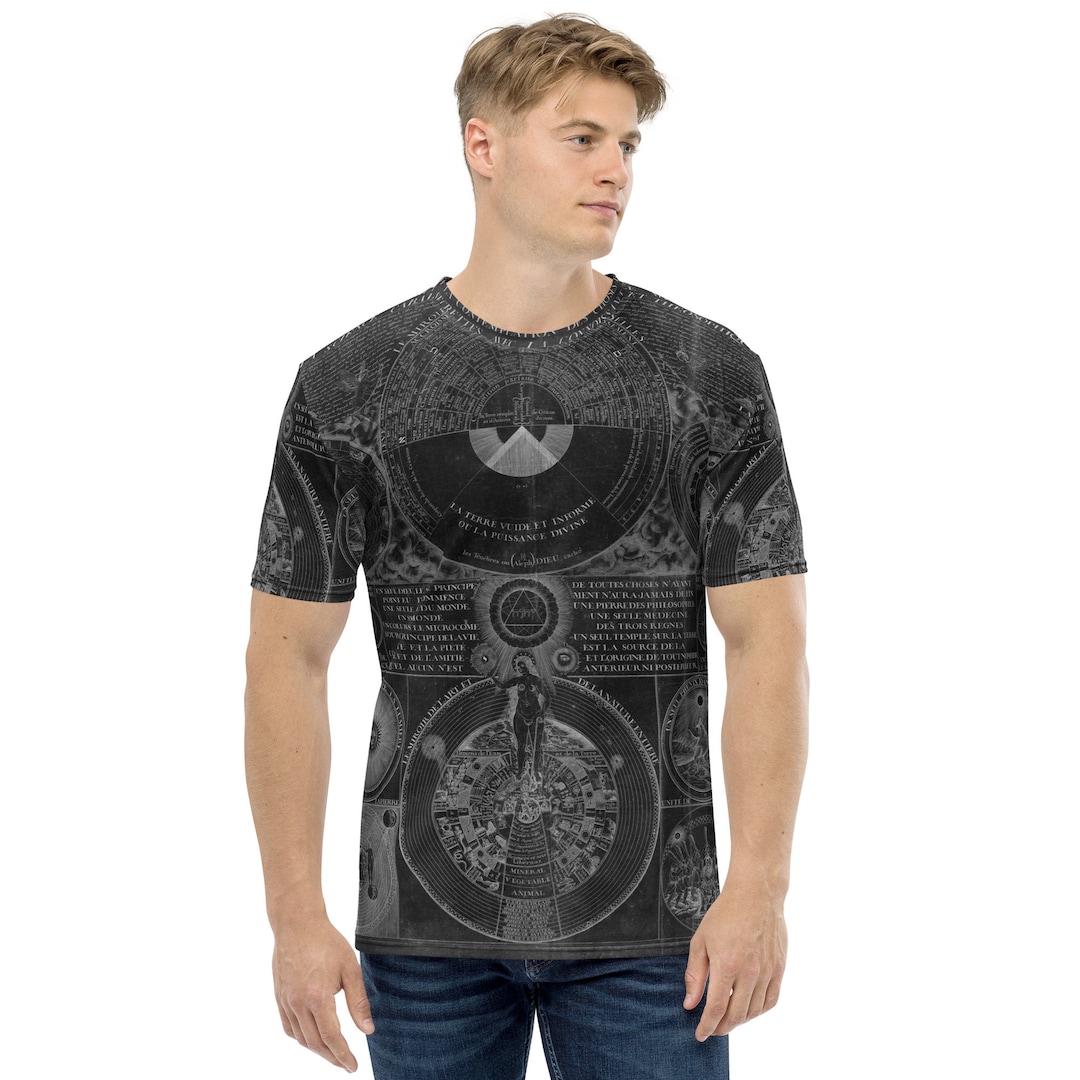 Occult Shirt Esoteric Pagan Shirt Hermetic Rosicrucian Alchemy Occult ...