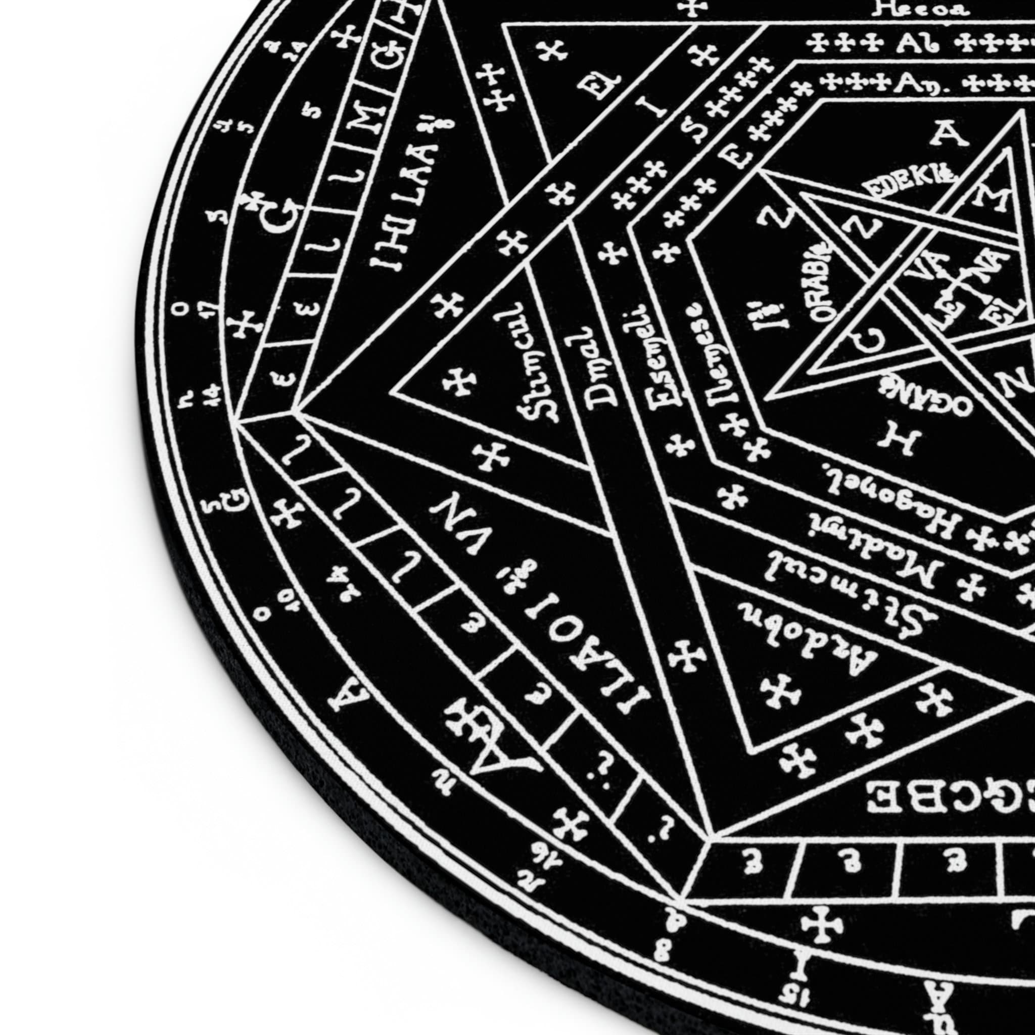 Enochian Magick Archangel Sigils Occult Art Custom Mouse Pad Alchemist ...