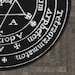 Grand Pentacle of Solomon Magic Circle Round Carpet Hermetic ...