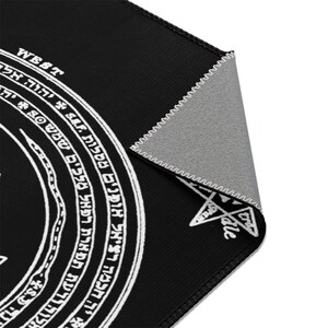Goetia Lesser Key of Solomon Magic Circle Retro Area Rug Hermetic ...