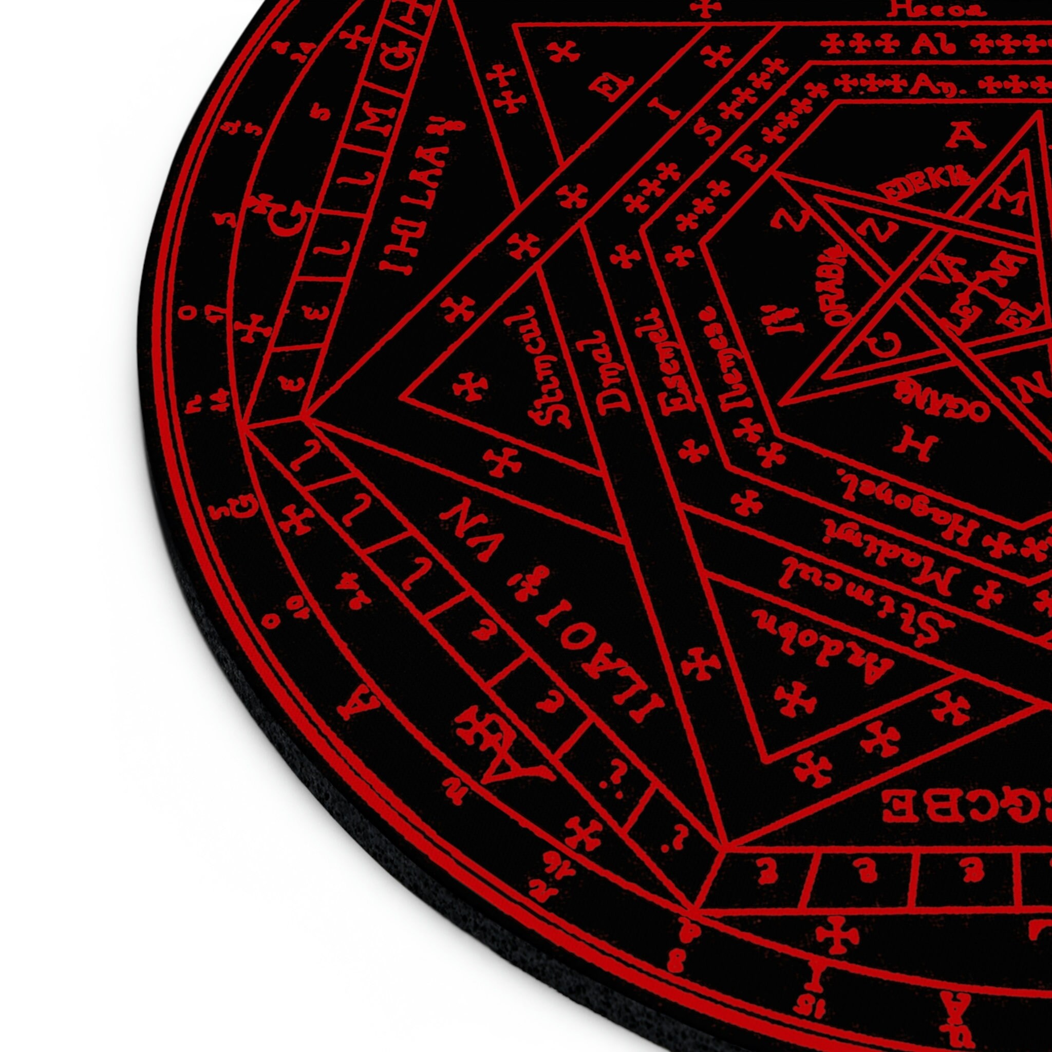 Enochian Magick Archangel Sigils Occult Art Custom Mouse Pad Alchemist ...