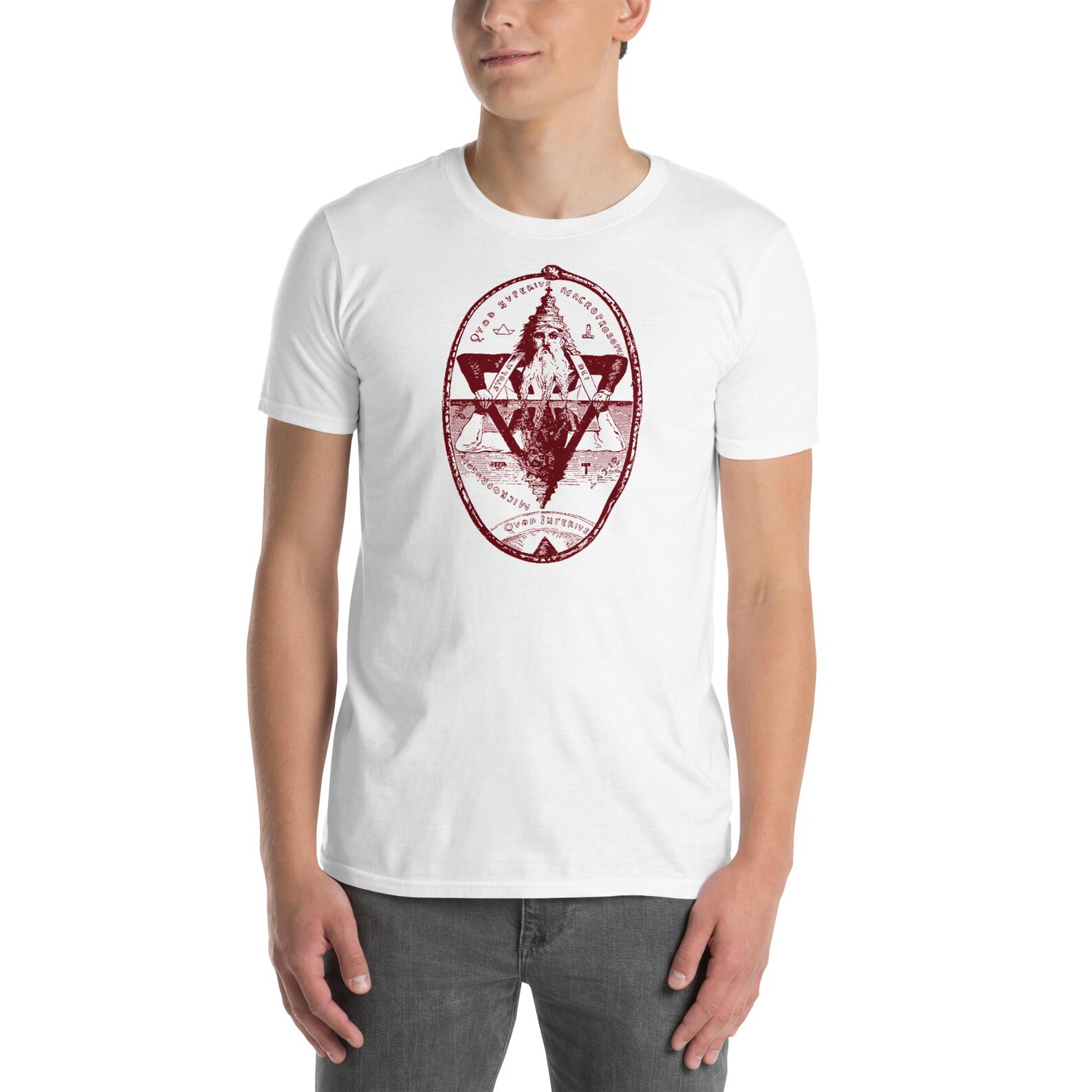 Eliphas Levi Seal of Solomon Occult Shirt Esoteric Pagan Shirt Hermetic ...