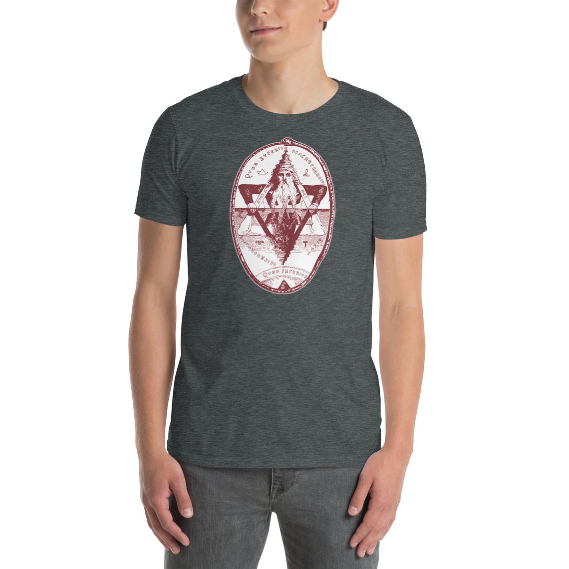 Eliphas Levi Seal of Solomon Occult Shirt Esoteric Pagan Shirt Hermetic ...